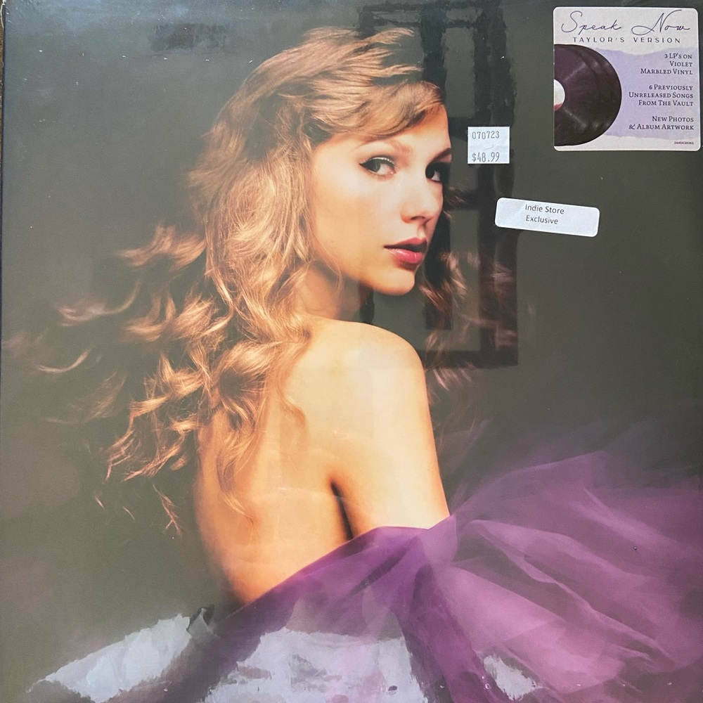 Speak Now Vinyl (Taylor’s Version)- Indie Store Exclu… - Gem